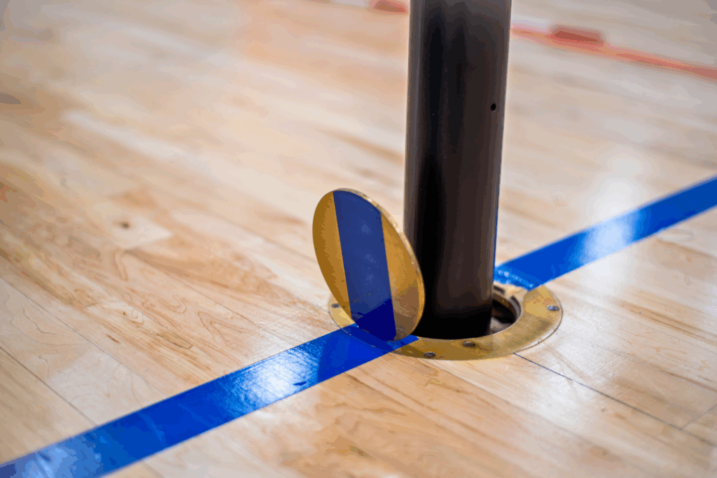 KA25™: Volleyball Floorplate & Sleeve | Sports Imports